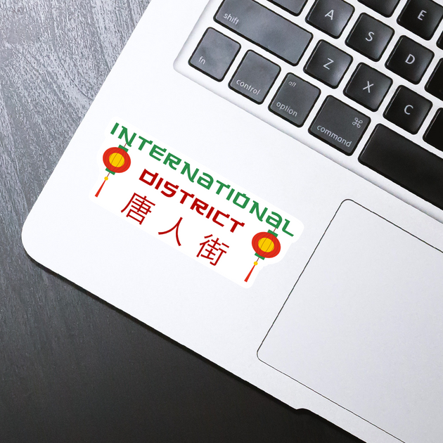 International District Sticker – HackStickers